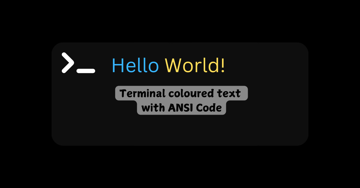 Coloured Text using ANSI Escape Code • Lexd Solutions